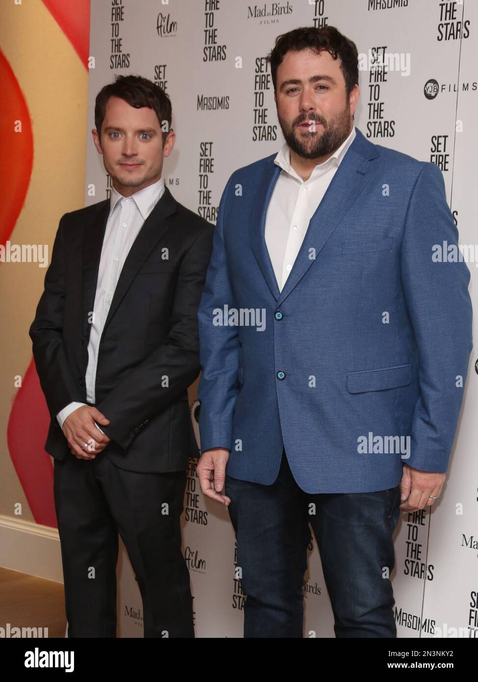 Actor Elijah Wood and Celyn Jones arrive for the UK premiere of the ...
