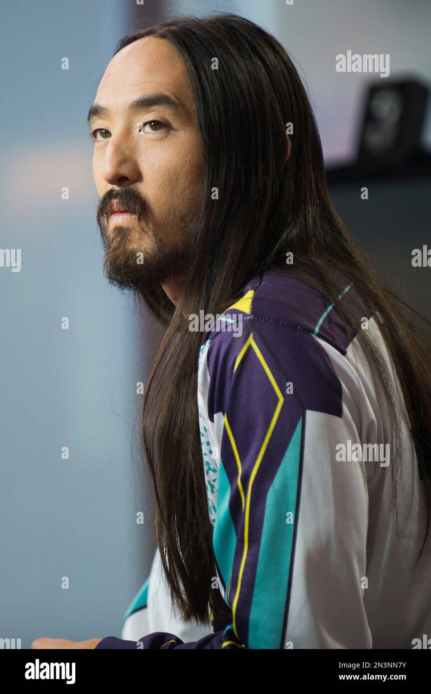Steve Aoki seen on The Morning Show on Tuesday, Oct. 28, 2014, in ...