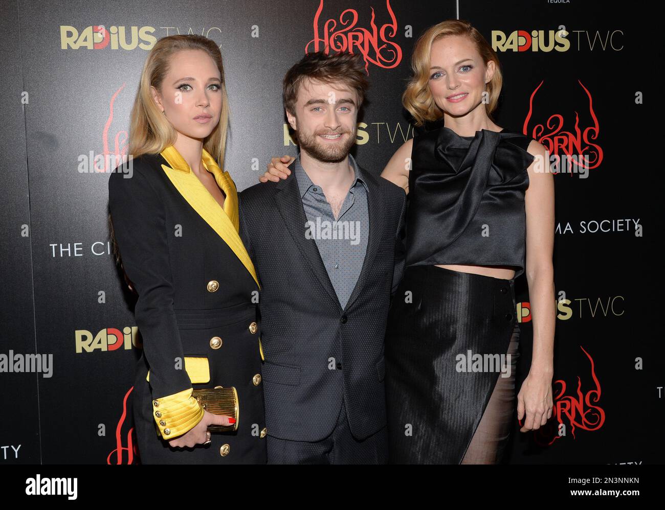 Cast members, from left, Juno Temple, Daniel Radcliffe and Heather ...