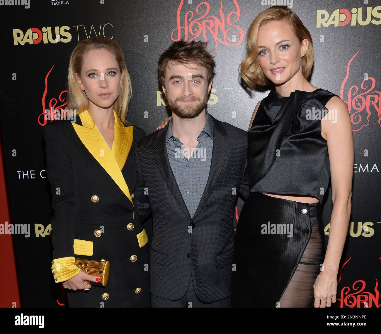 Cast members, from left, Juno Temple, Daniel Radcliffe and Heather ...