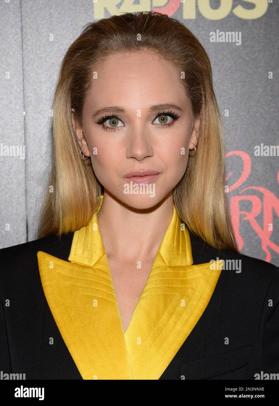 Juno Temple attends the premiere of "Horns" at The Landmark Sunshine ...