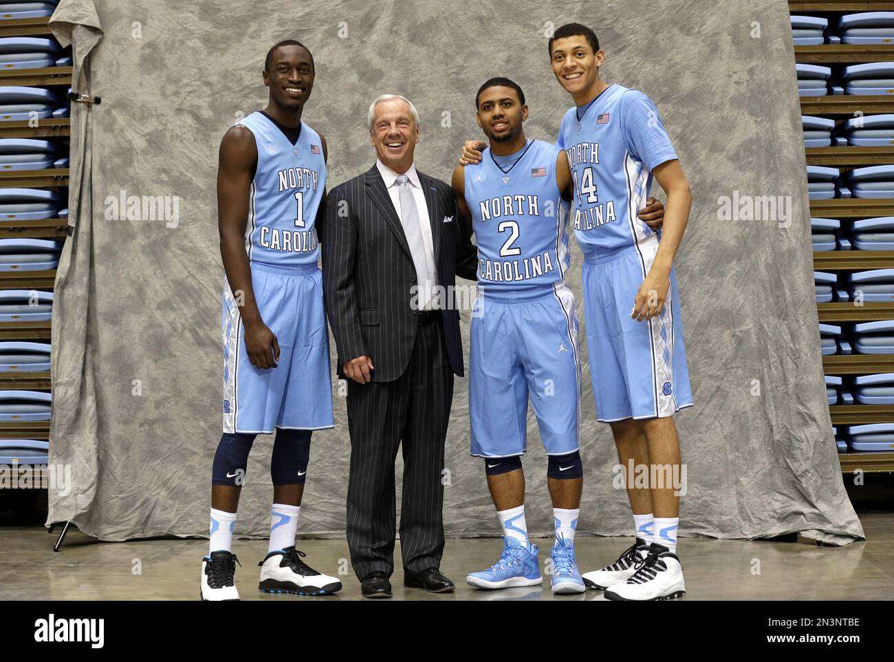 FILE - In this Oct. 8, 2014, file photo, North Carolina freshmen Theo ...