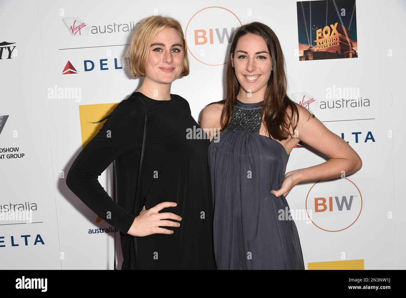 Suzanne Coote, left and Diane Coote seen at the 3rd Annual Australians ...