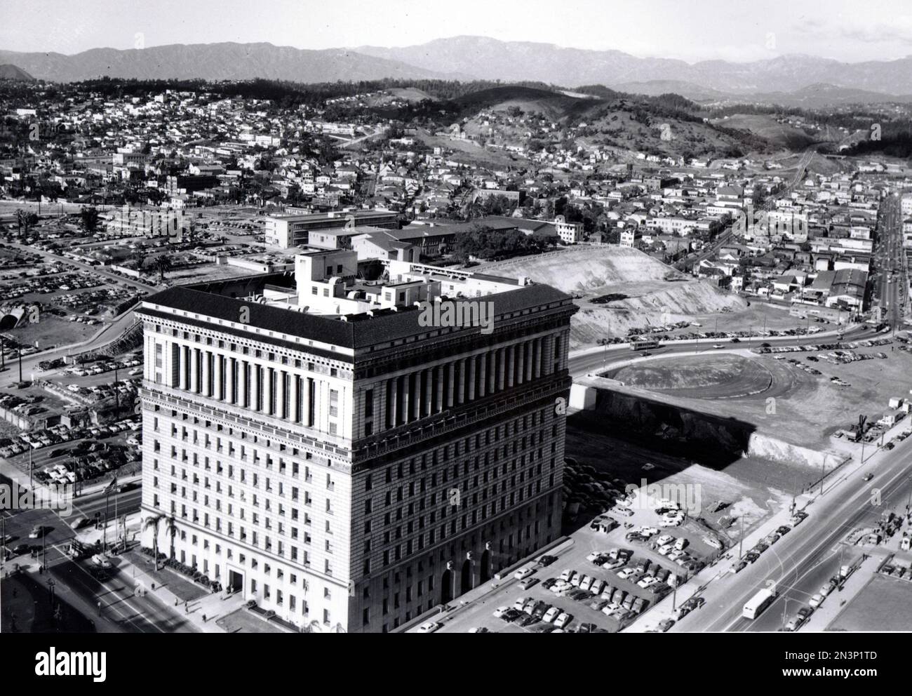 FILE - This Jan. 12, 1951 file photo shows a view of the Los Angeles ...