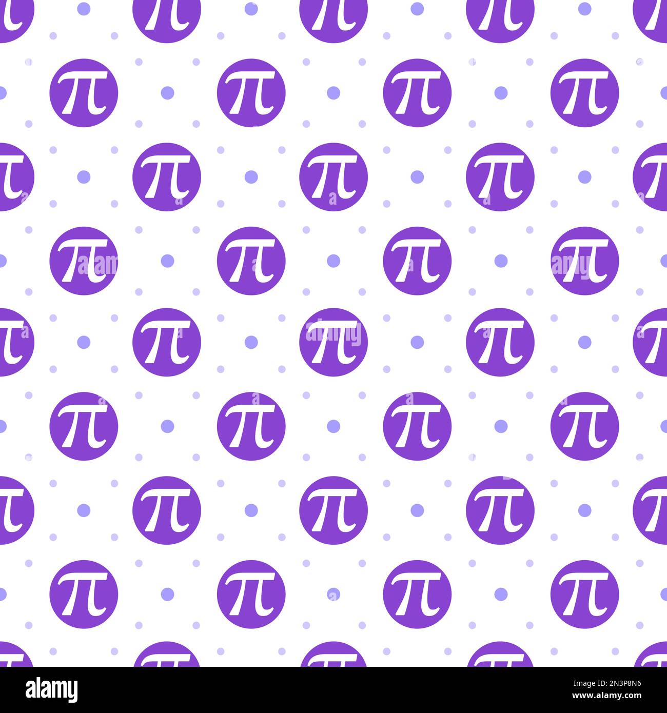 Pi Day Seamless Pattern Design with Mathematical Constants or Baked Pie ...