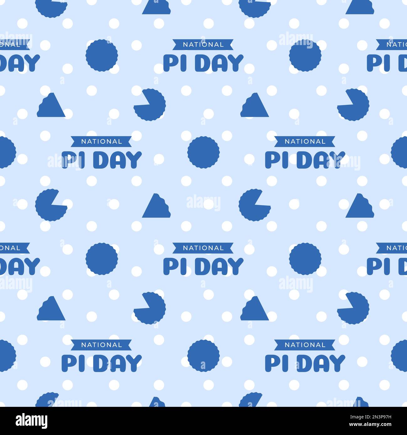 Pi Day Seamless Pattern Design with Mathematical Constants or Baked Pie ...