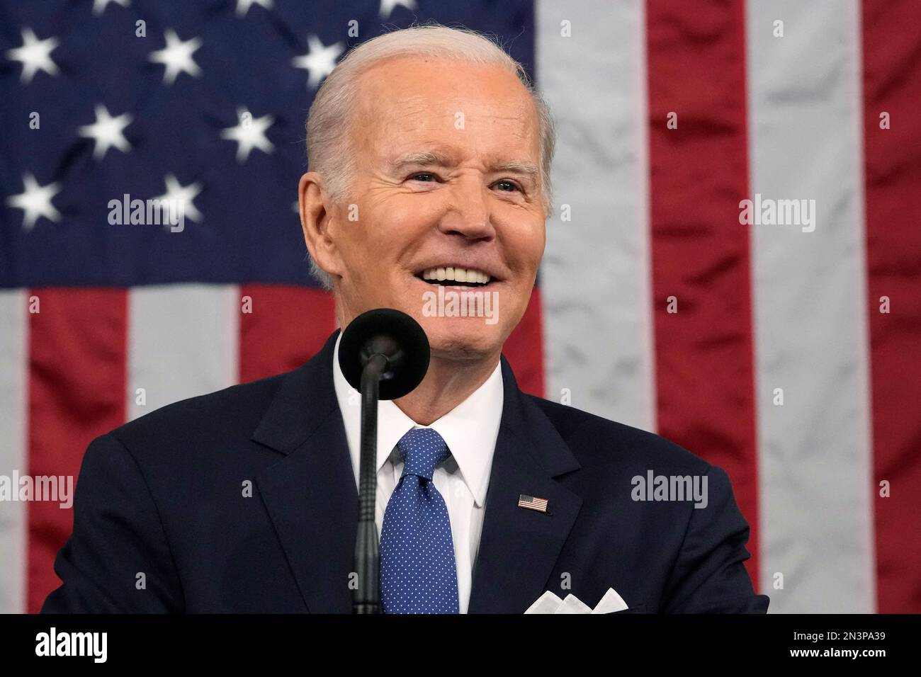 President Joe Biden delivers the State of the Union address to a joint ...