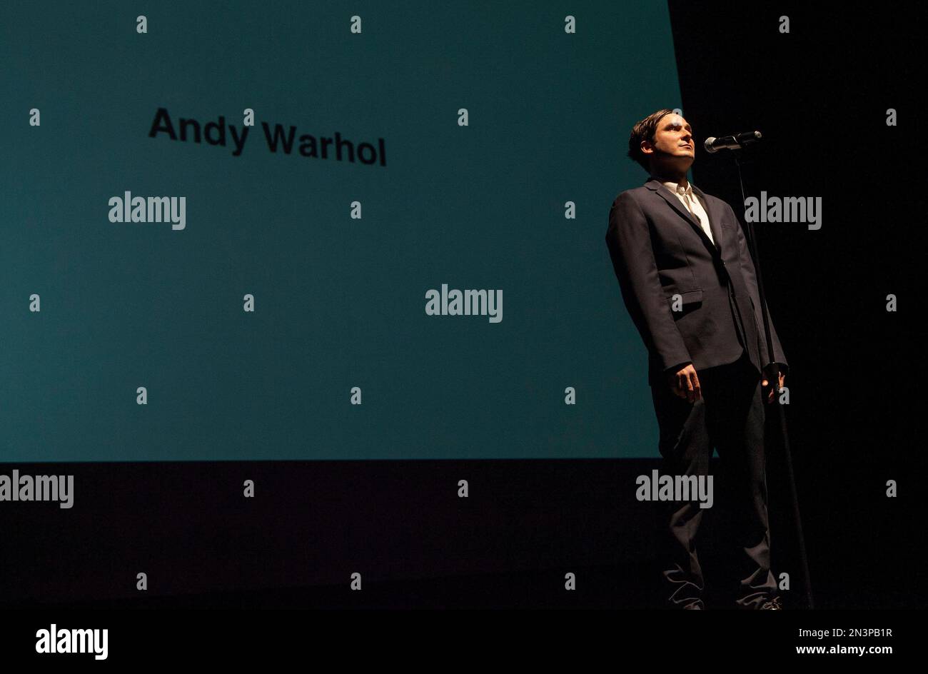 Chicago musician Tim Kinsella performs his new composition, “Hunky Dory ...