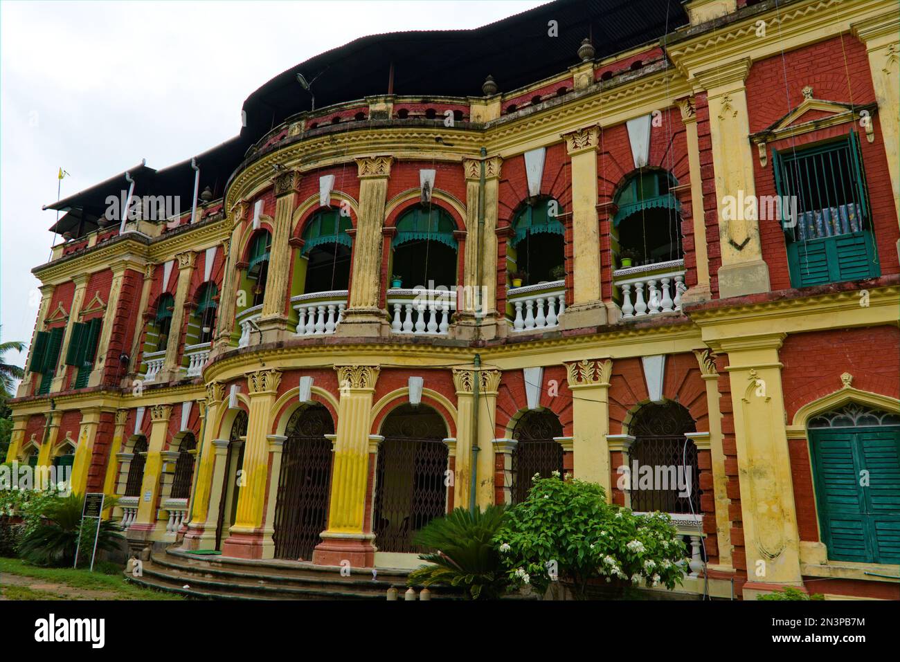 A historic king's two-storeyed palace well maintained in west Bengal ...