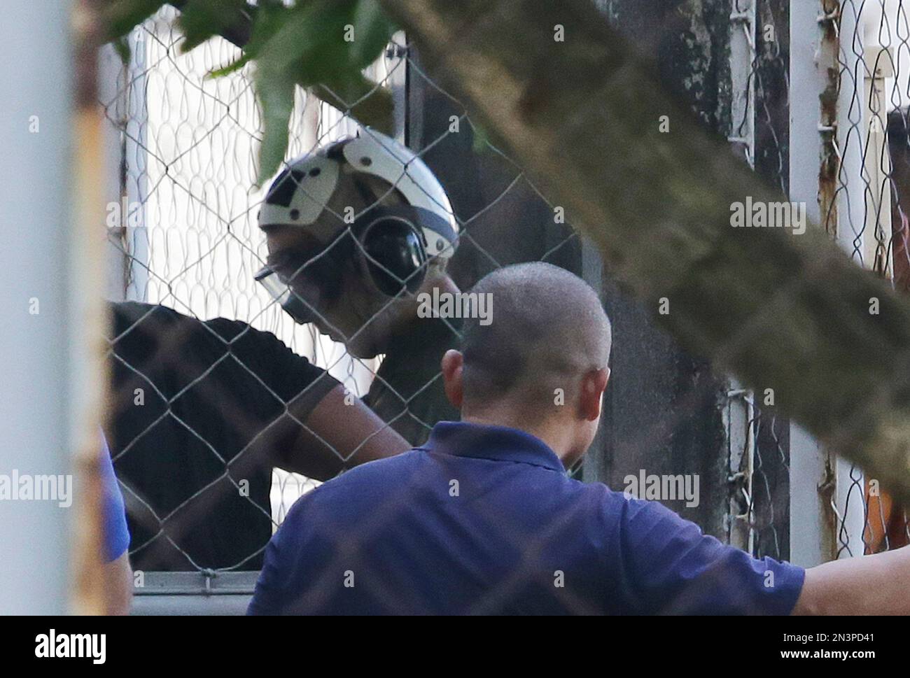 FILE - In this Wednesday, Oct. 22, 2014 file photo, U.S. Marine Pfc ...