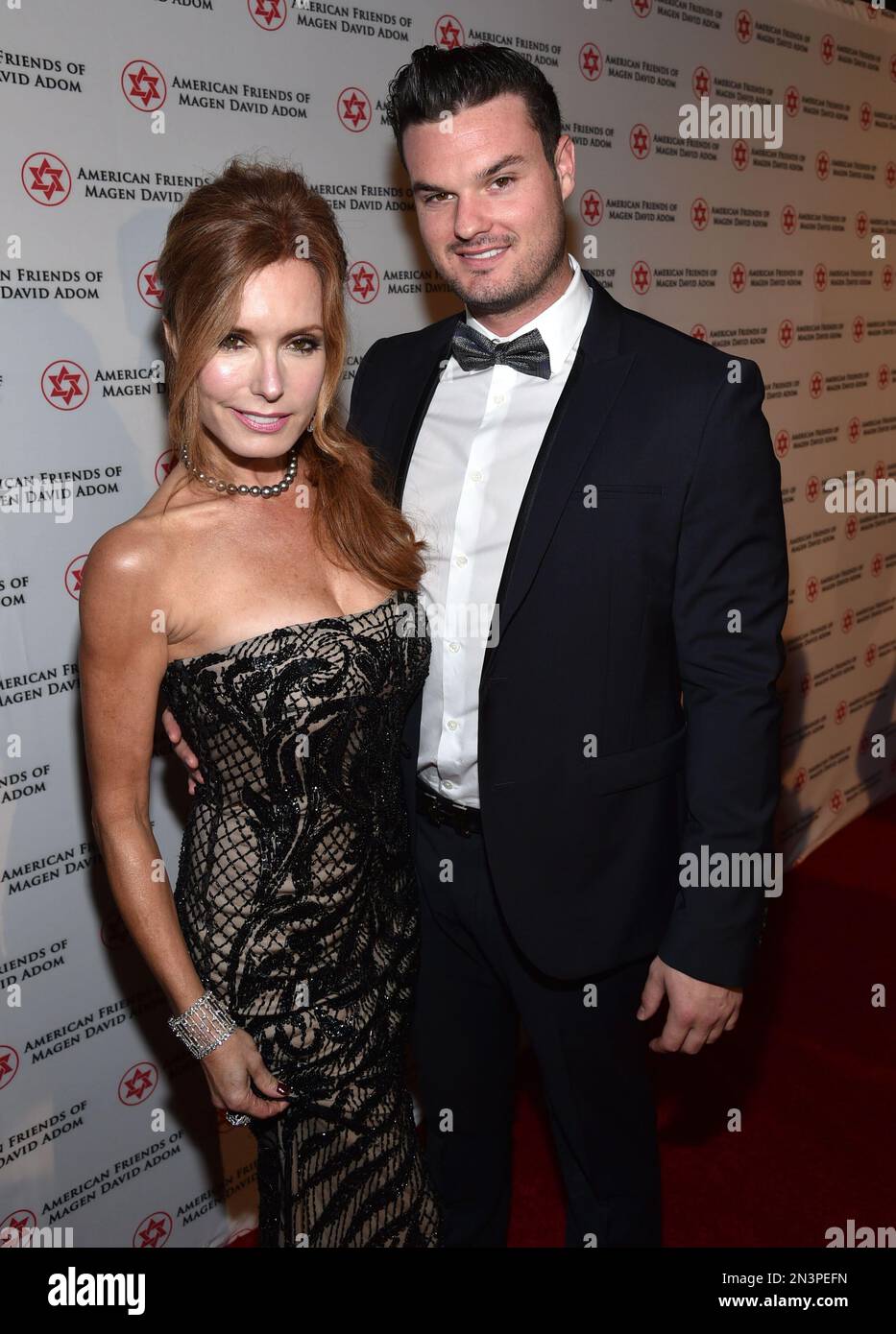 Tracey E. Bregman, left, and Austin Bregman attend American Friends of ...