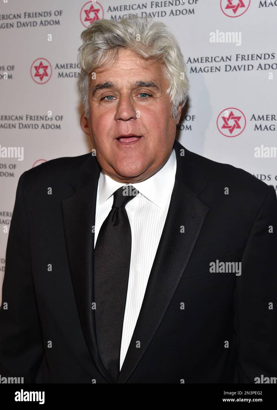 Jay Leno attends American Friends of Magen David Adom's Red Star Ball ...