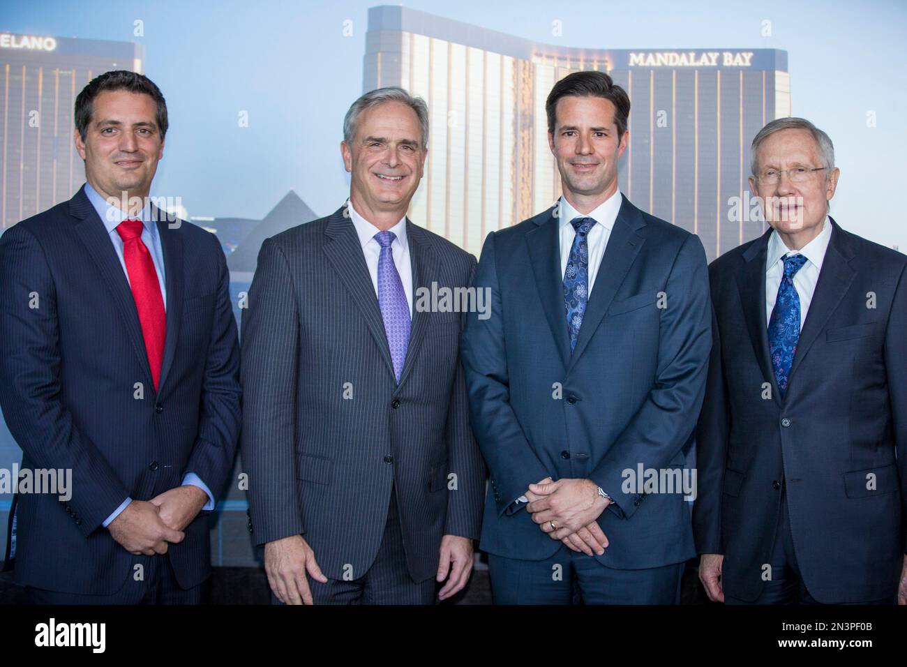 Christopher Brophy, Chuck Bowling, John Chillemi, and U.S. Senator ...