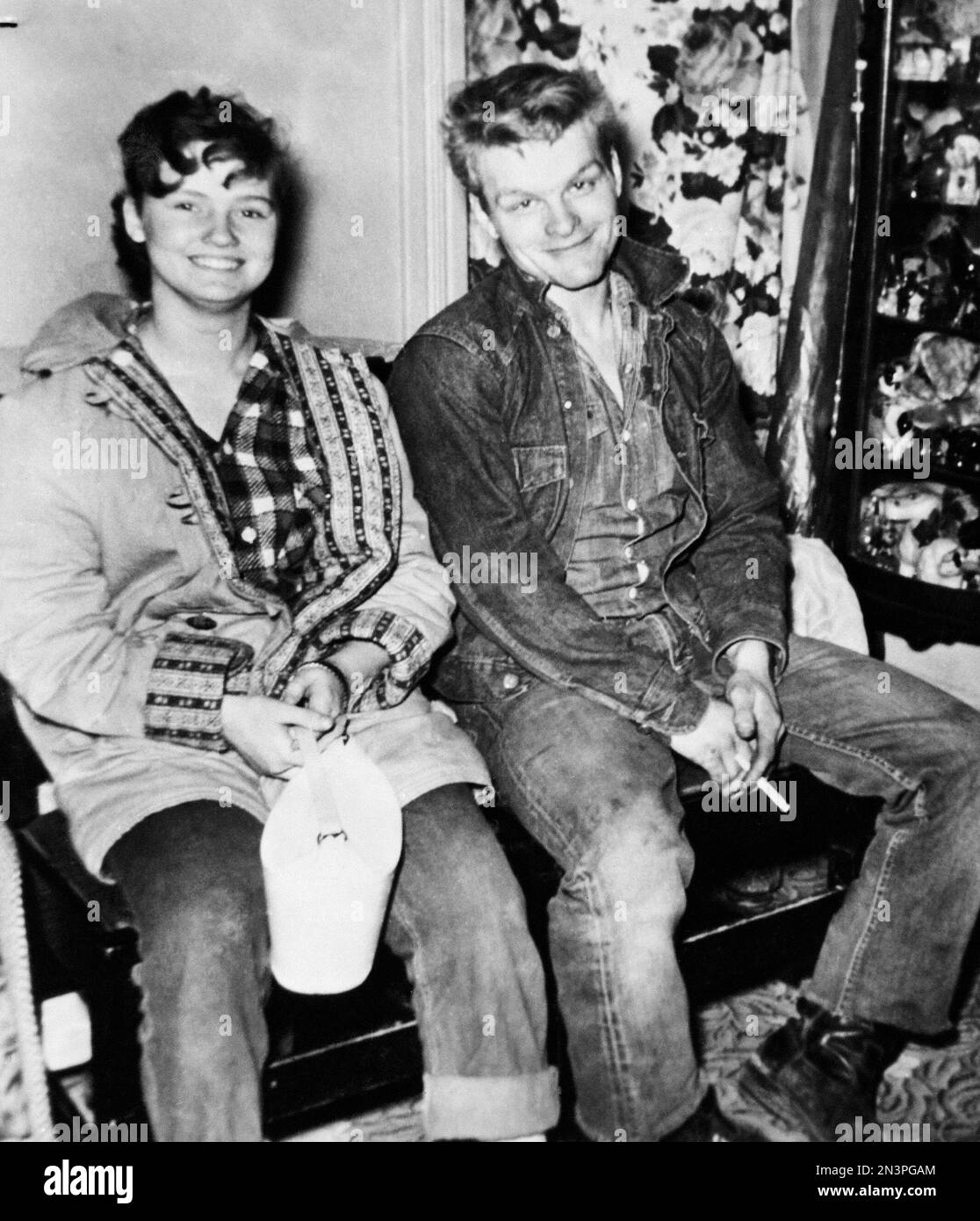 FILE - In this 1958 file photo released by the police, Charles ...