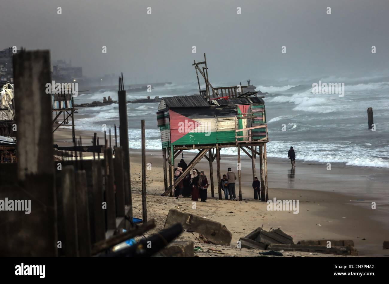 Gaza strip beach hi-res stock photography and images - Alamy