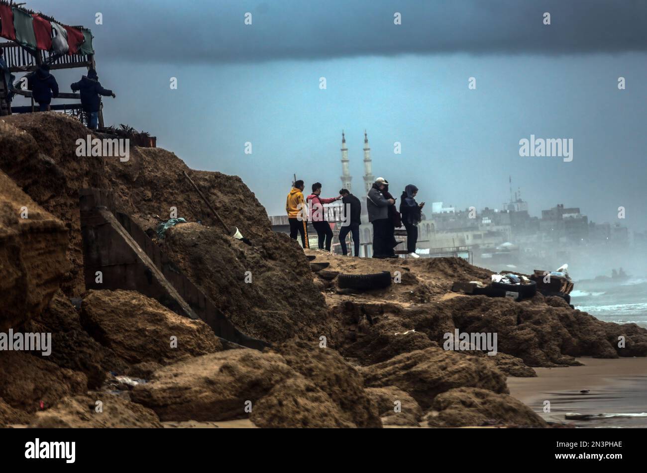 Gaza strip beach hi-res stock photography and images - Alamy