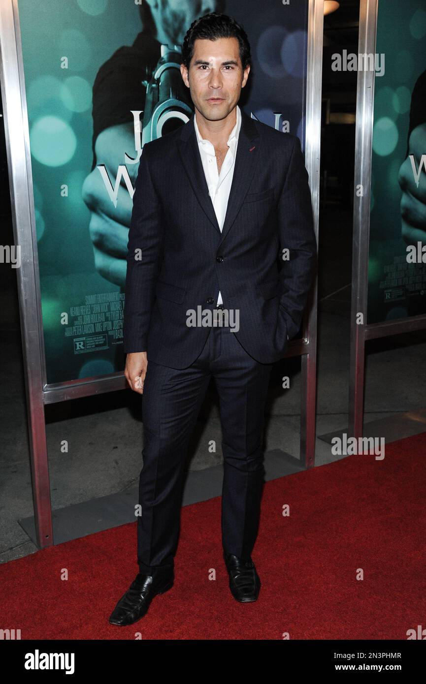 David DeSantos arrives at the LA Special Screening Of "John Wick" on ...