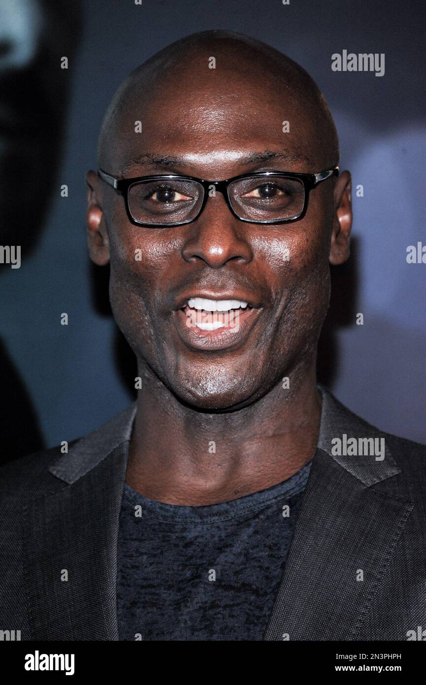 Lance Reddick arrives at the LA Special Screening Of "John Wick" on ...