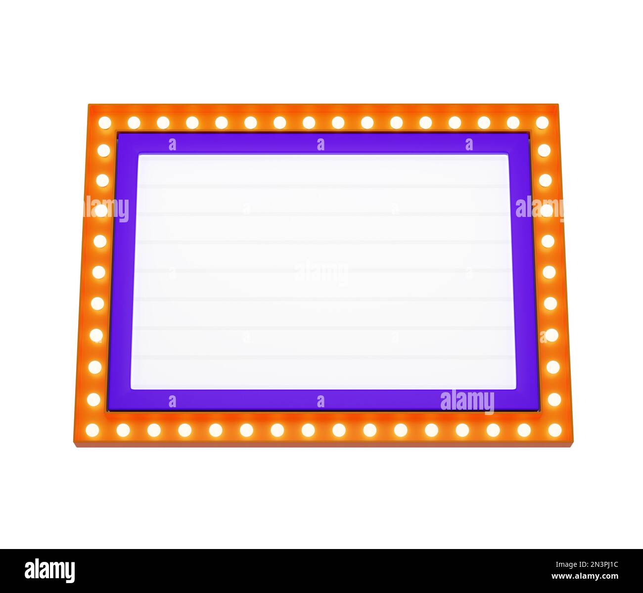 Broadway Lights Border Clipart