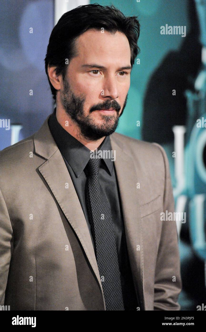 Keanu Reeves arrives at the LA Special Screening Of "John Wick" on ...
