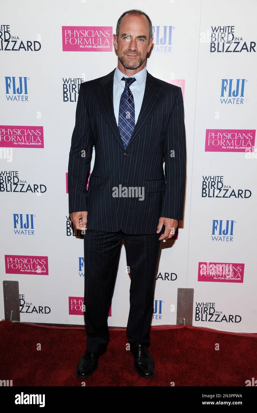 Christopher Meloni arrives at the LA Premiere of "White Bird In A ...
