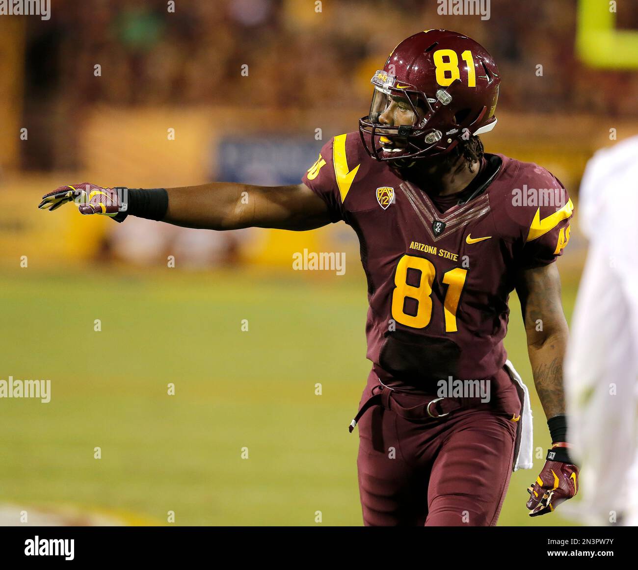 Arizona State wide receiver Gary Chambers (81) during the second half ...