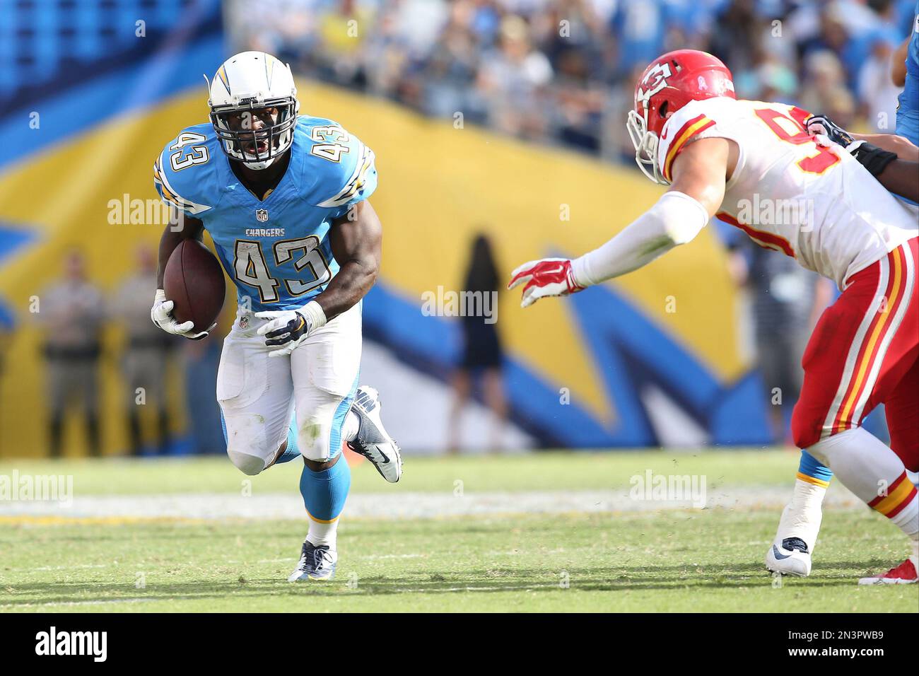 Branden Oliver Chargers Touchdown