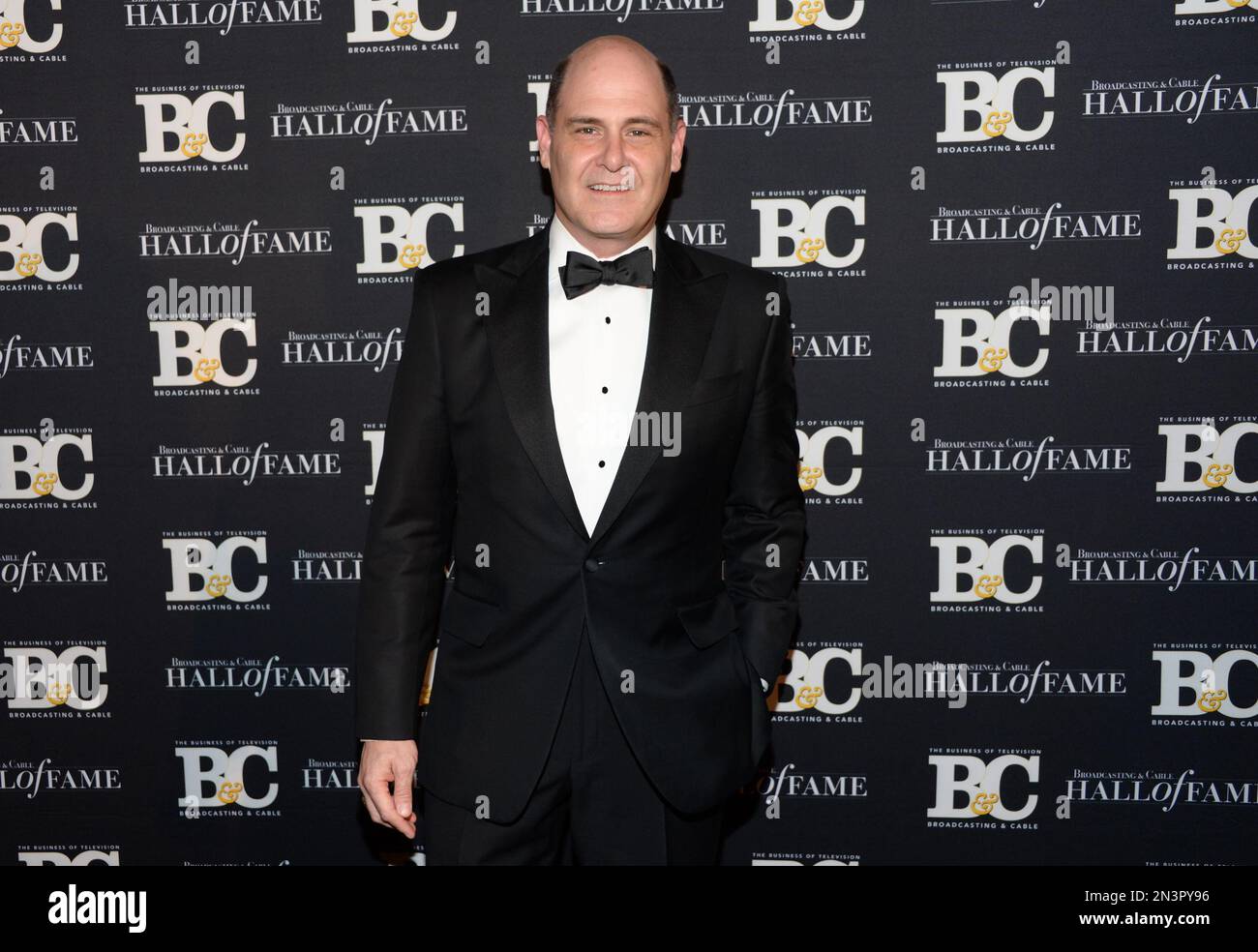 Matthew Weiner attends the 24th Annual Broadcasting and Cable Hall of ...