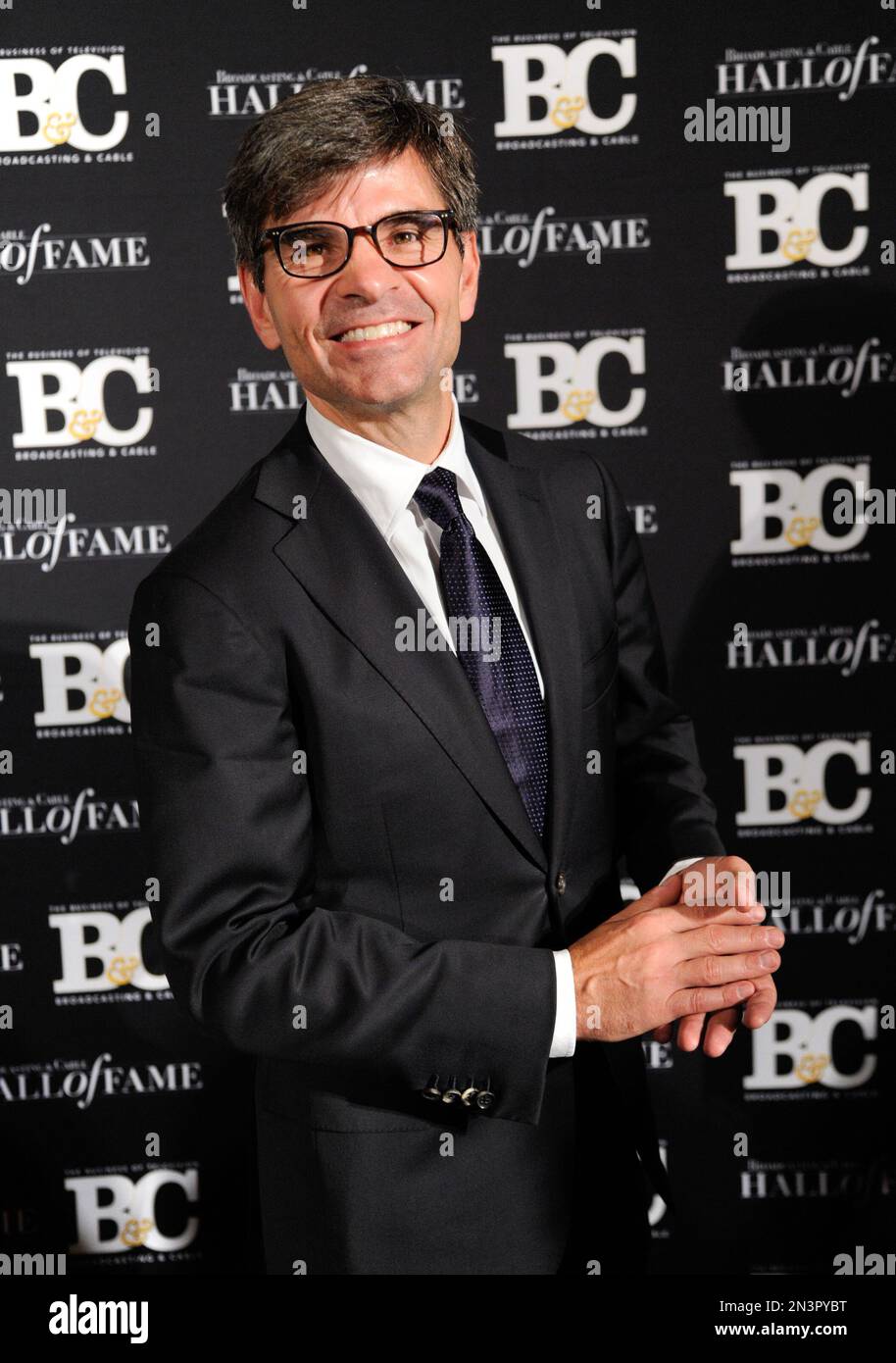 George Stephanopoulos attends the 24th Annual Broadcasting and Cable ...