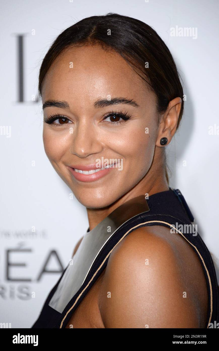 Ashley Madekwe arrives at ELLE's 21st annual Women In Hollywood Awards ...