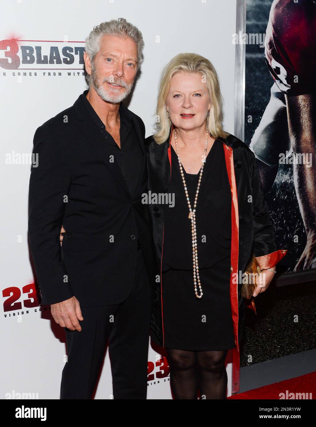 Stephen Lang and wife Kristina Watson attend the premiere of "23Blast ...