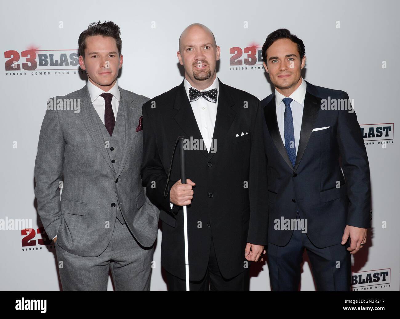 Actor Mark Hapka, left, the real life inspiration for the film, Travis ...