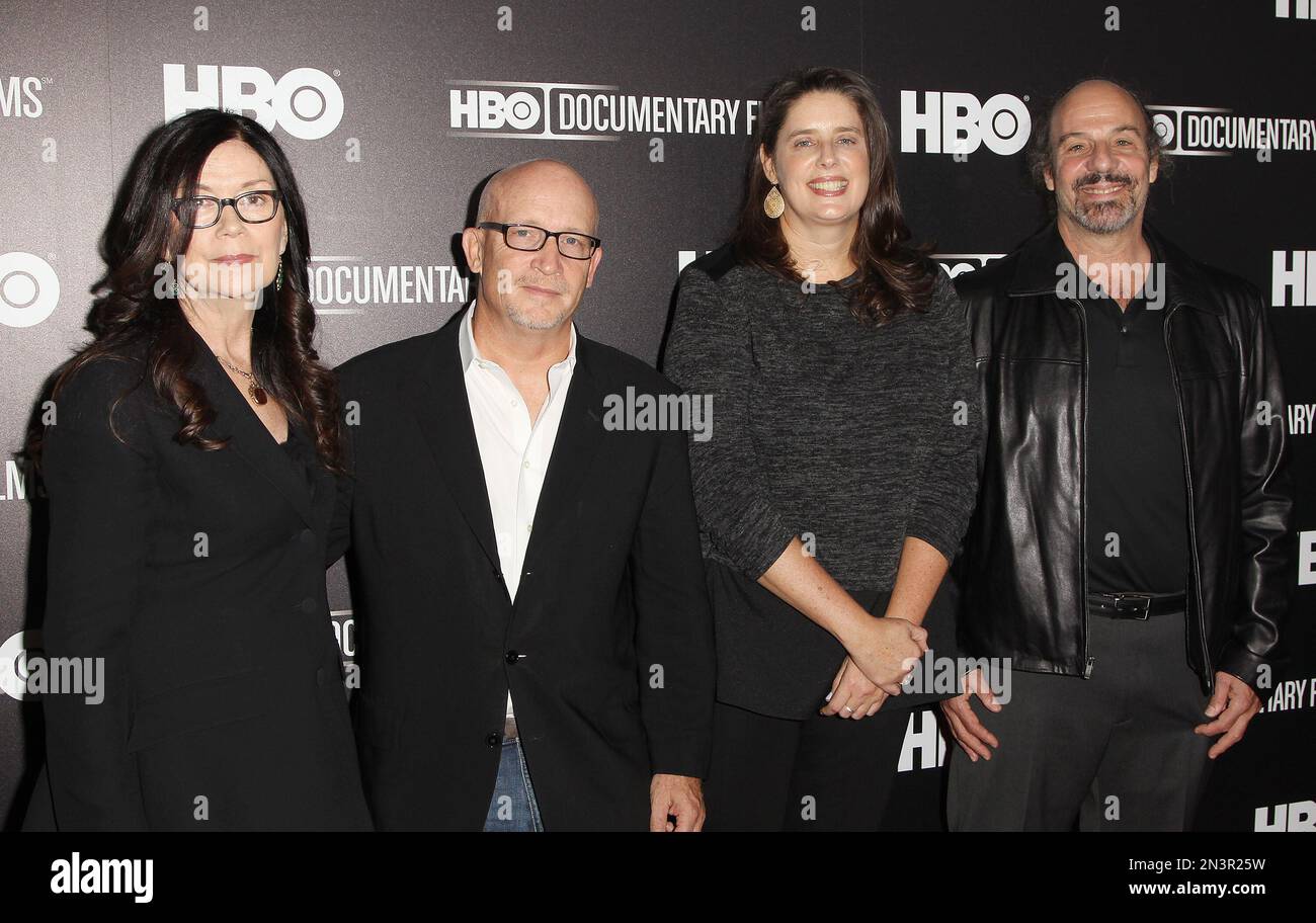 Producer Victoria Pearman left, director Alex Gibney, producer Blair ...