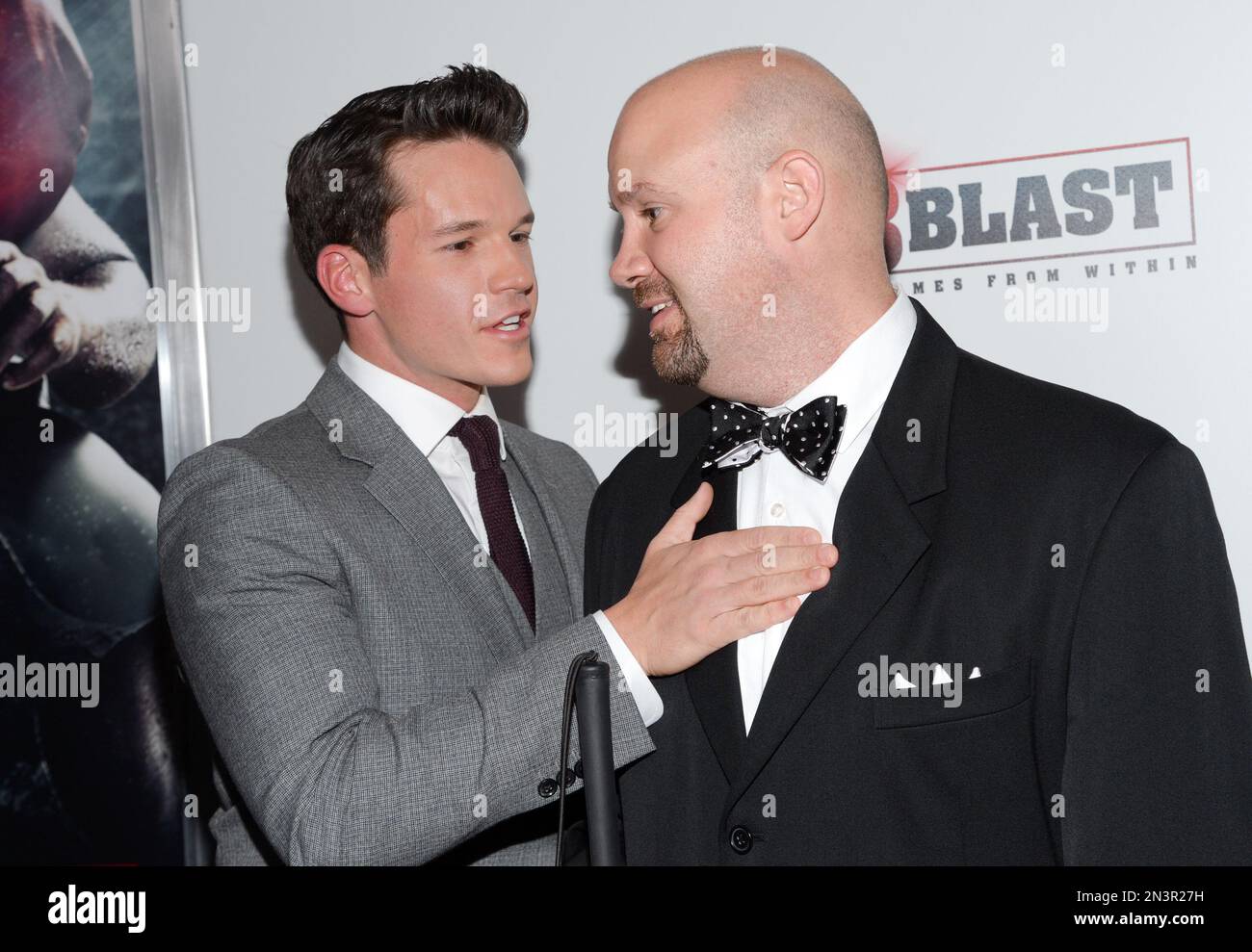 Actor Mark Hapka, left, and the real life inspiration for the film ...