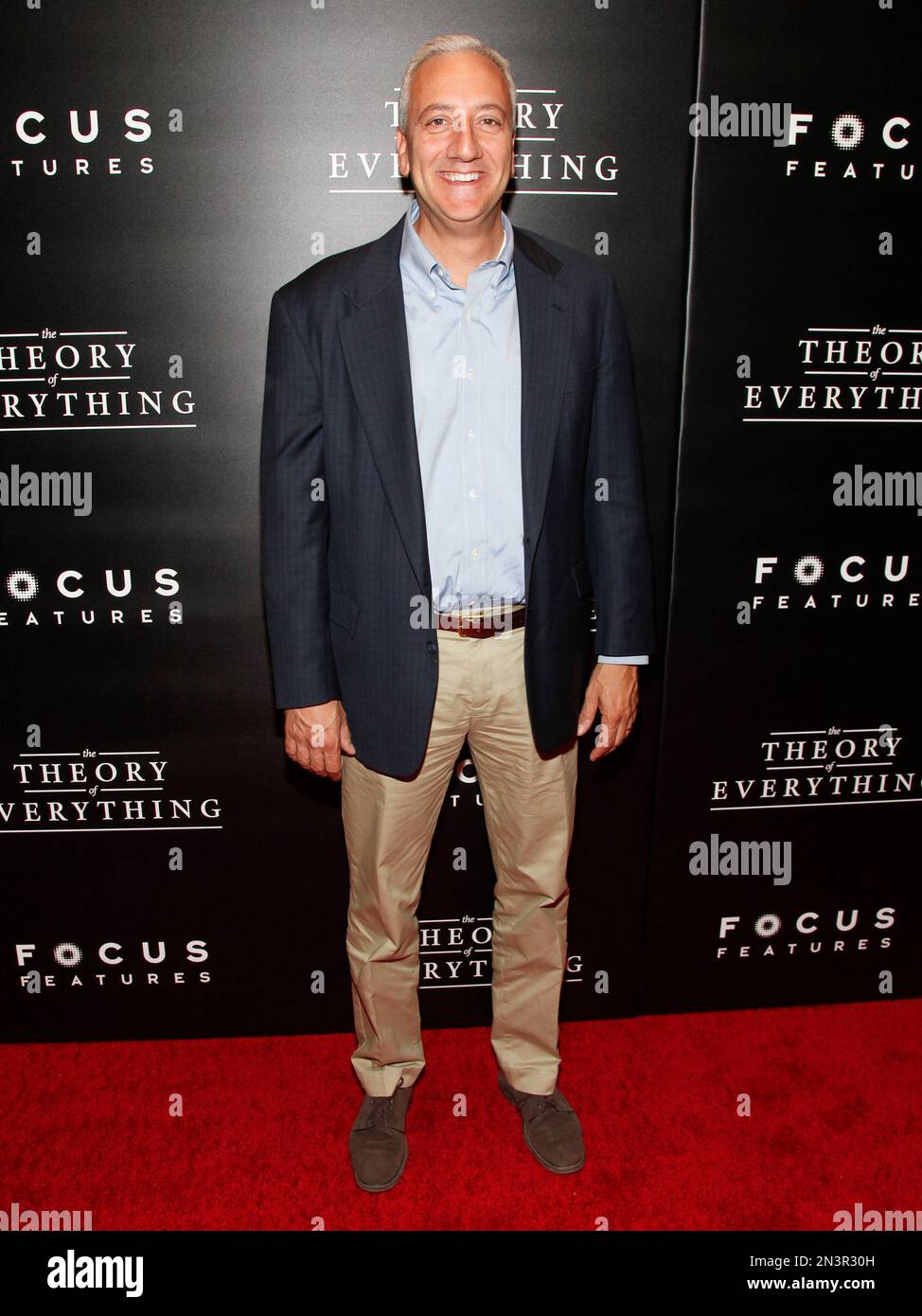 Michael J. Massimino attends the premiere of "The Theory Of Everything ...