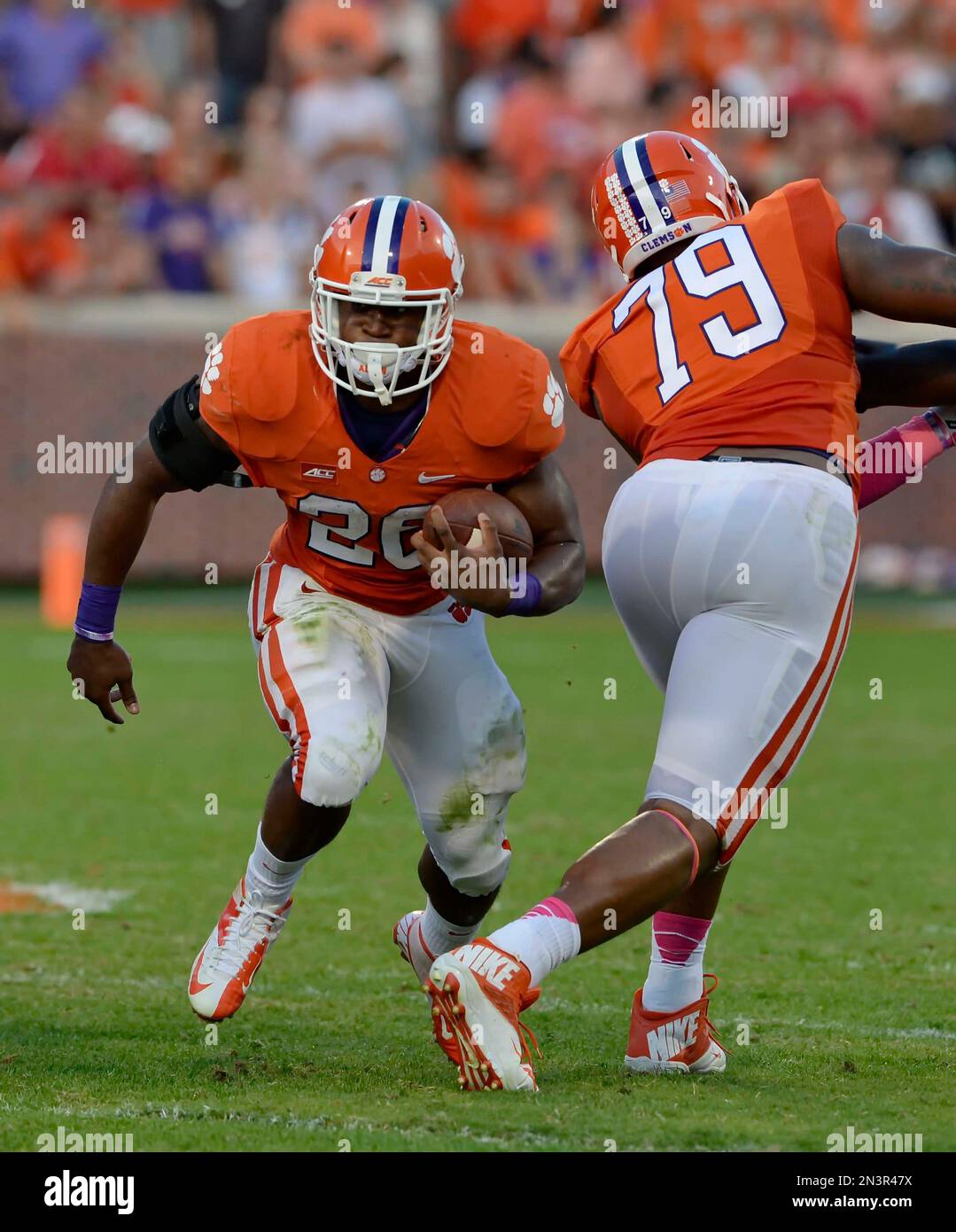FILE - In this Oct. 11, 2014, file photo, Clemson running back Adam ...