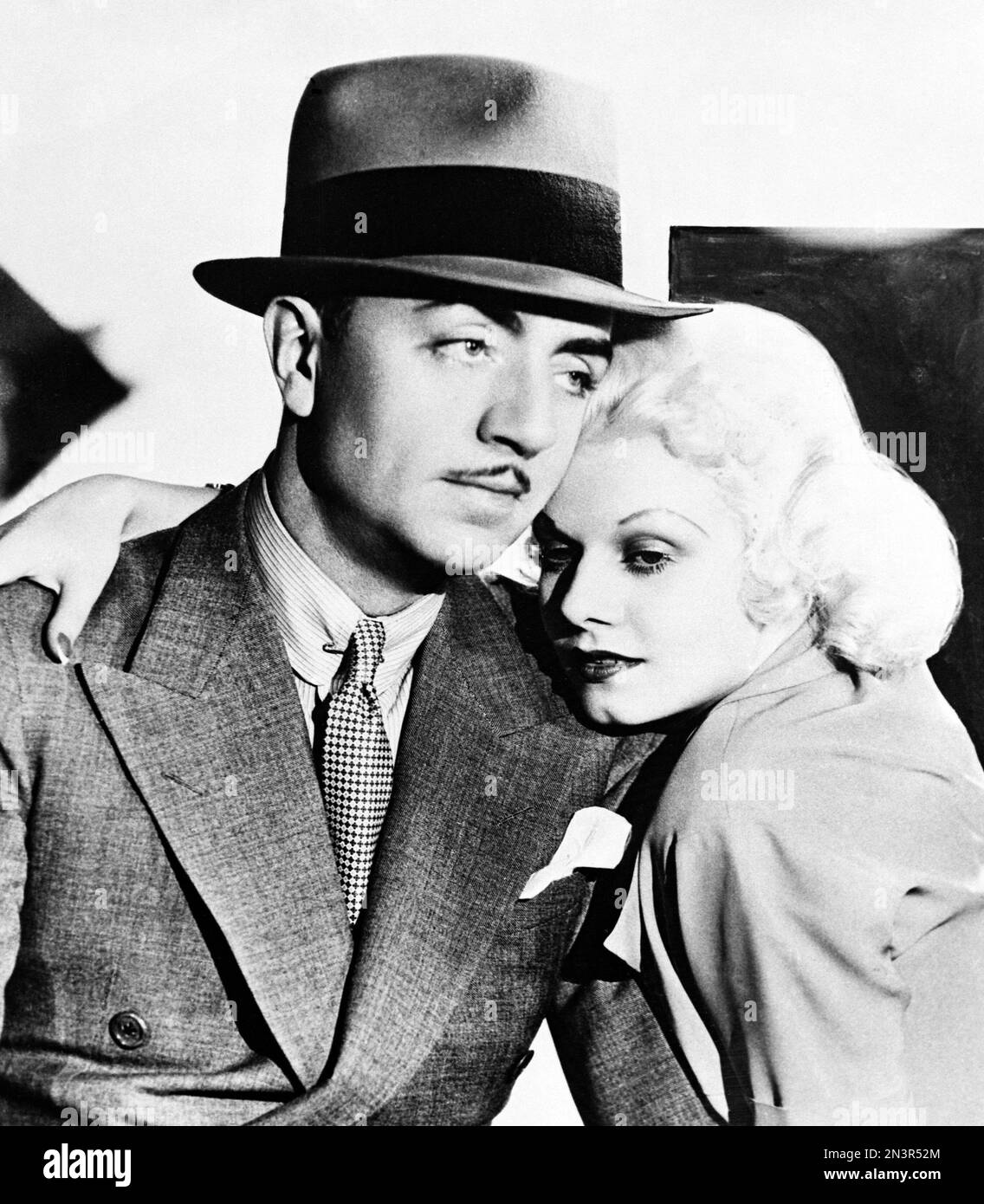 American film stars Jean Harlow and William Powell in 1935. (AP Photo ...