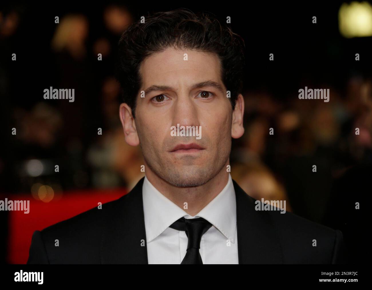 Actor Jon Bernthal poses for photographers at the premiere for the film ...