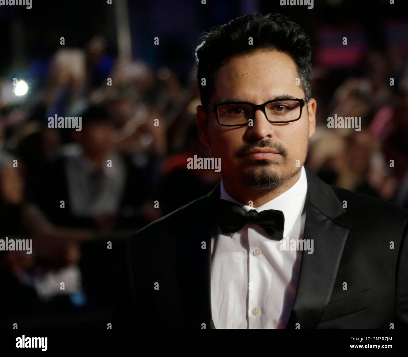Actor Michael Pena poses for photographers at the premiere for the film ...