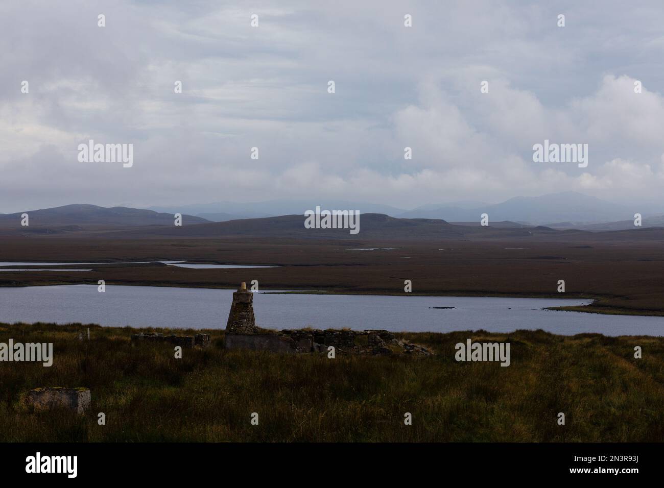 Isle of Lewis in the Outer Hebrides (Landscape) - Scotland Stock Photo ...