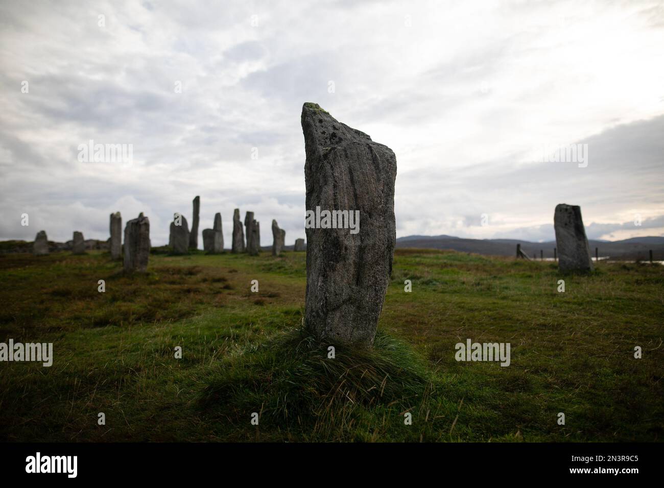 Calanais standing stones photography hi-res stock photography and ...