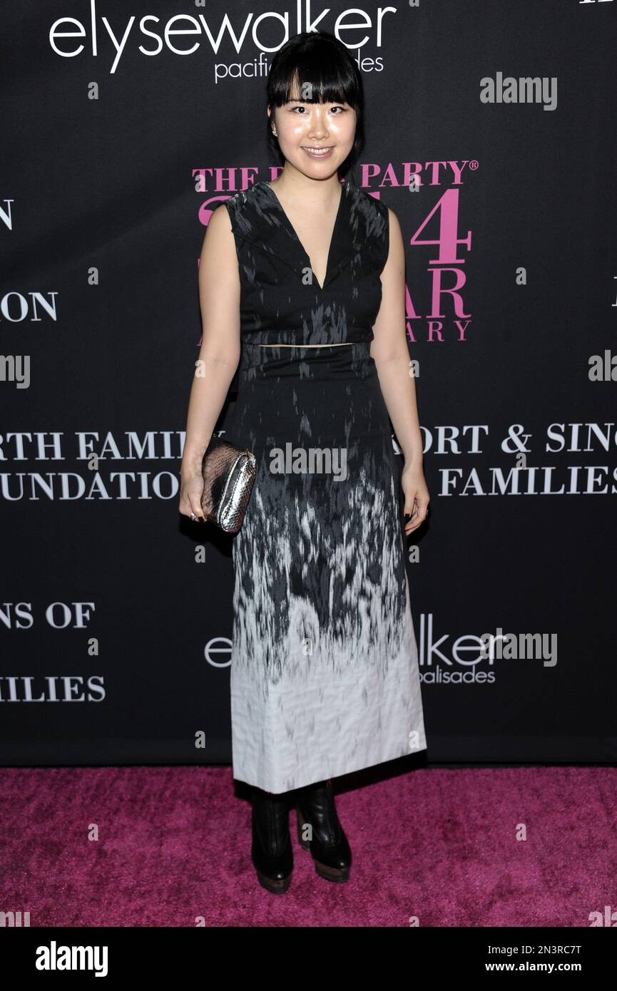 Hanako Maeda arrives at Elyse Walker's 10th Annual Pink Party on ...