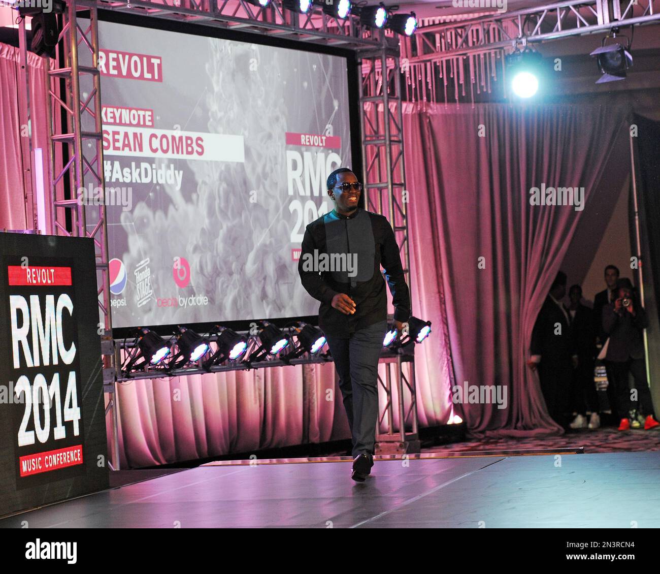 IMAGE DISTRIBUTED FOR REVOLT MUSIC CONFERENCE - Sean Combs aka P Diddy ...