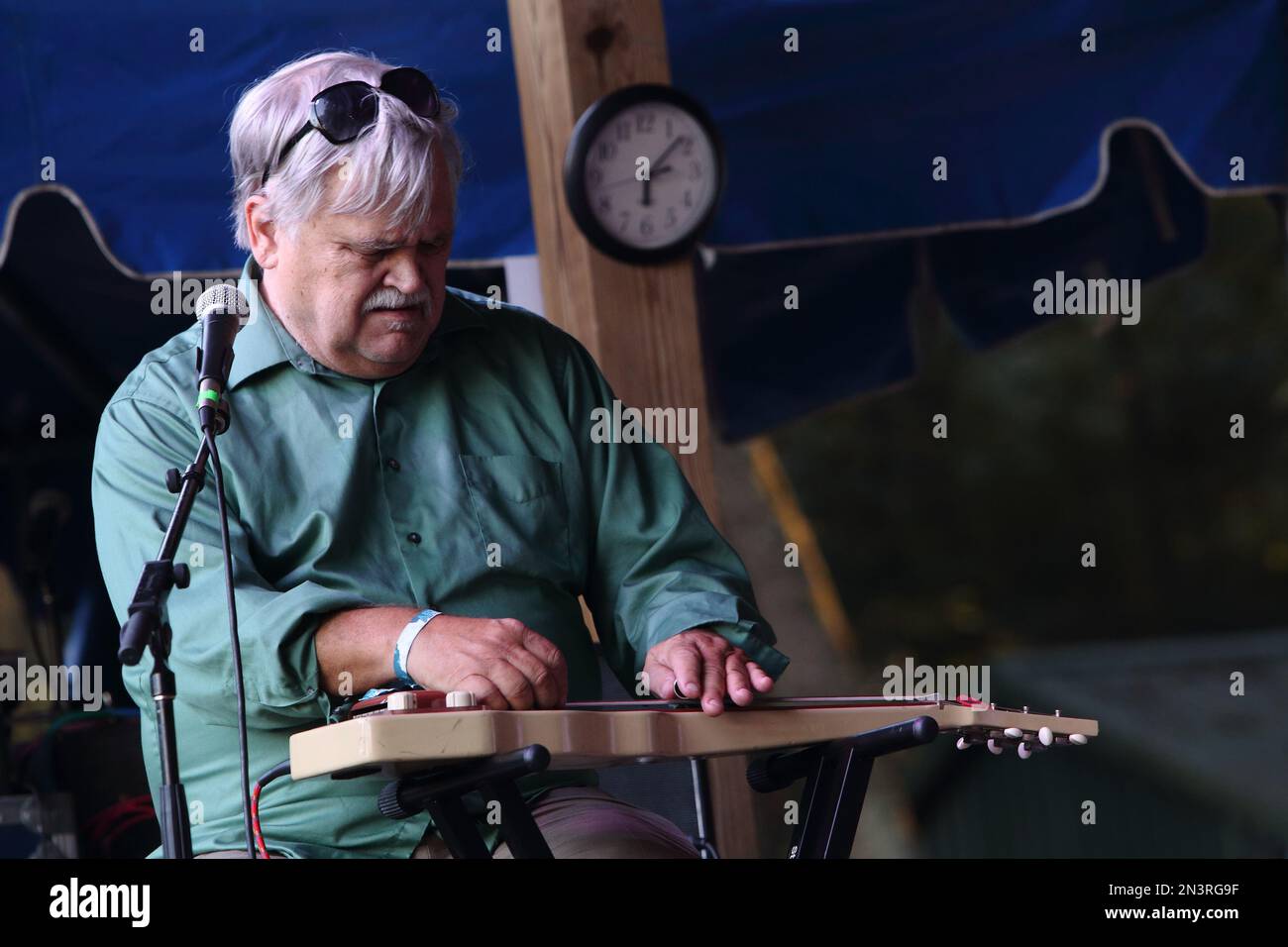 Col Bruce Hampton and the Madris Express performs at Magnolia Fest at ...