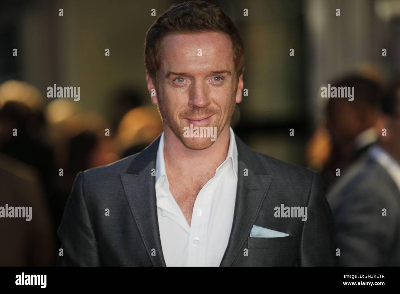 Actor Damian Lewis poses for photographers upon arrival at the premiere ...