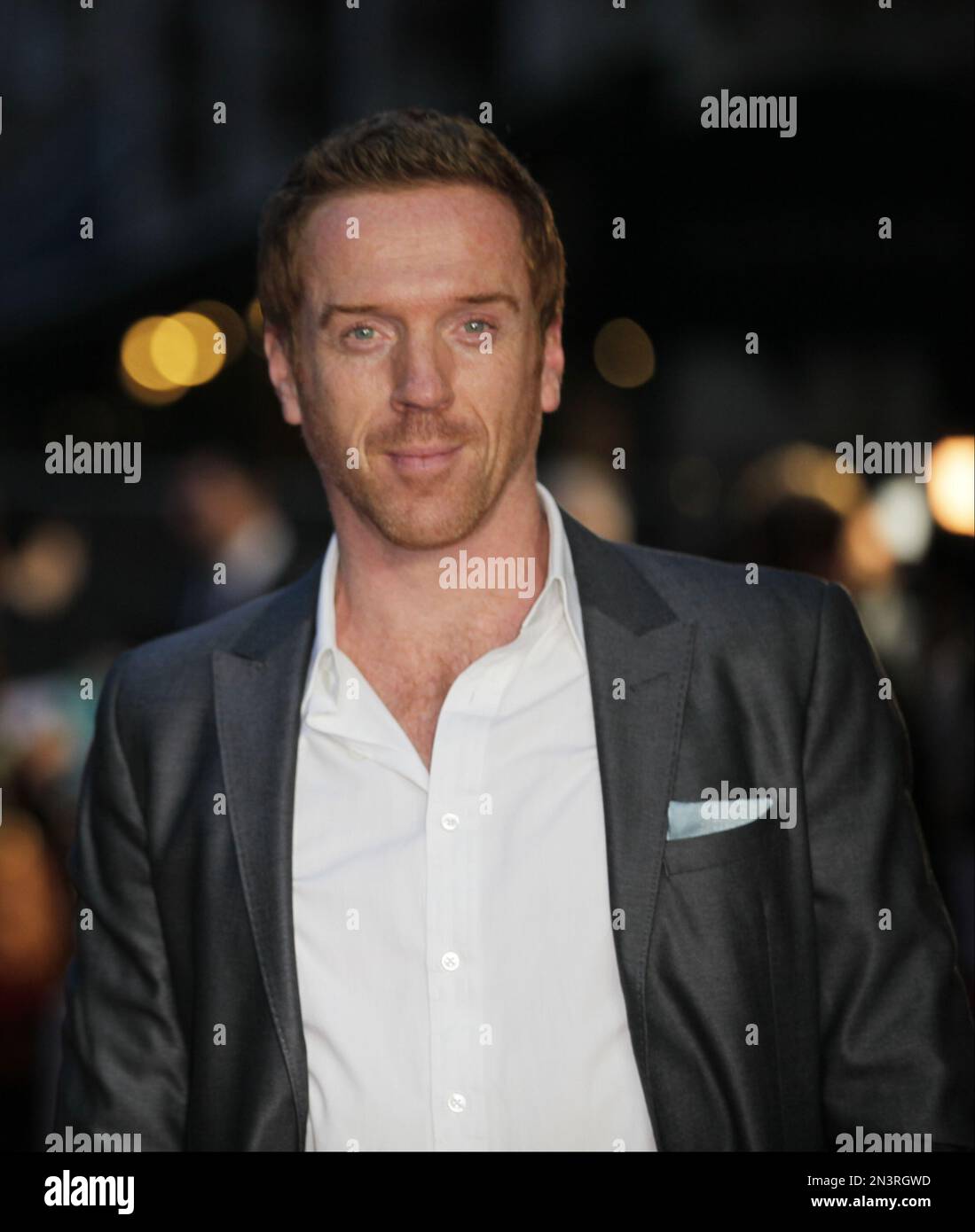 Actor Damian Lewis poses for photographers upon arrival at the premiere ...