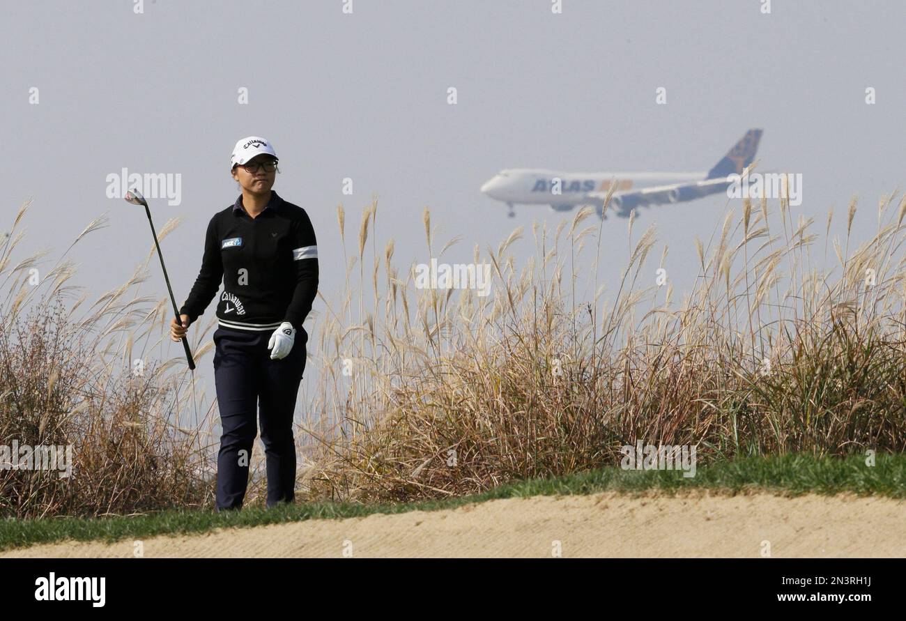 Lydia Ko of New Zealand prepares her shot on the 6th hole during the ...