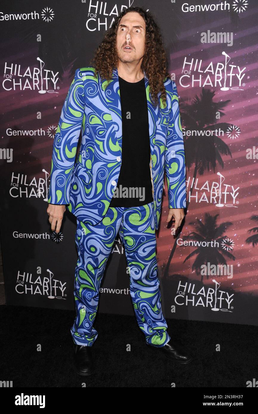 Weird Al Yankovic arrives at the Hilarity For Charity 3rd Annual Los ...