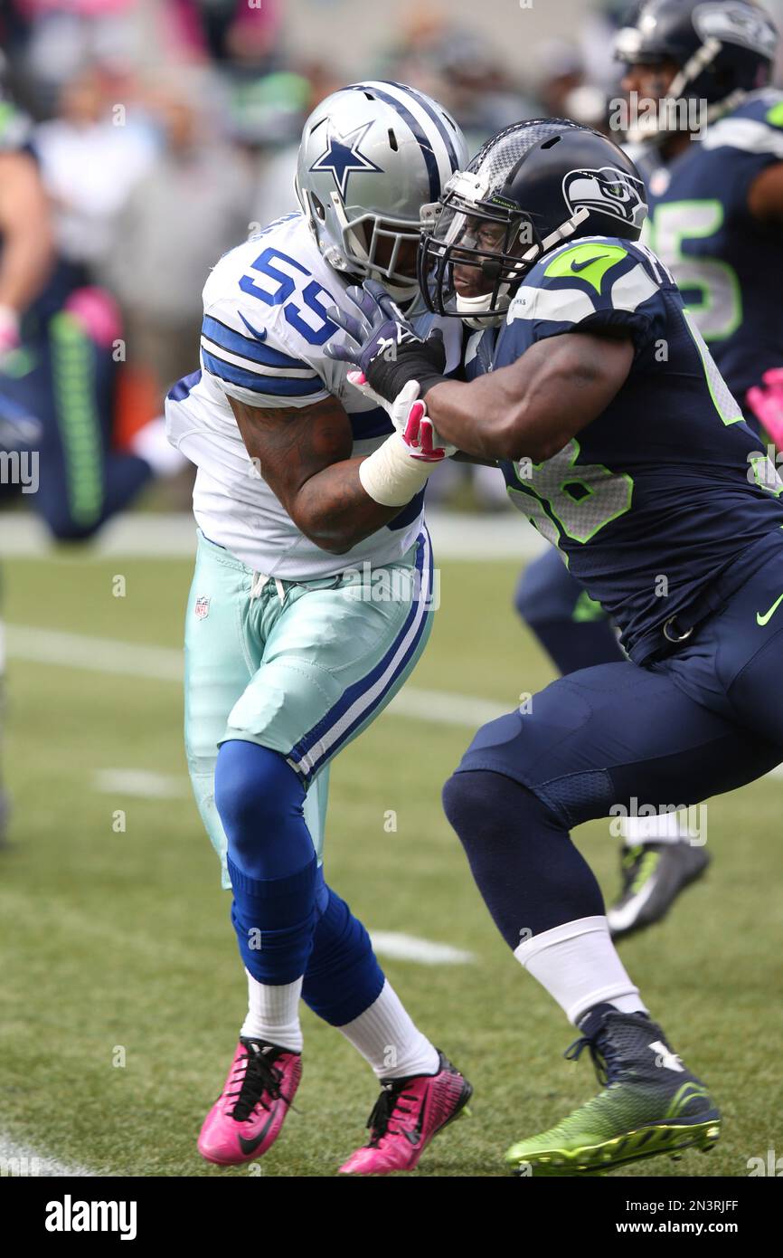 Dallas Cowboys linebacker Anthony Hitchens #59 in the first quarter, in ...