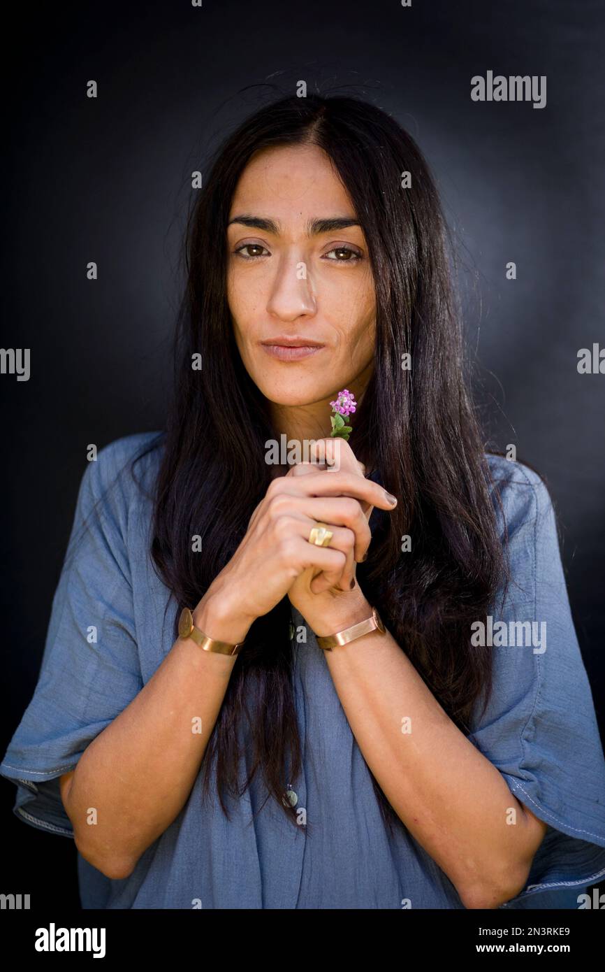 Actress Hindi Zahra poses for portraits during the 9th edition of the ...